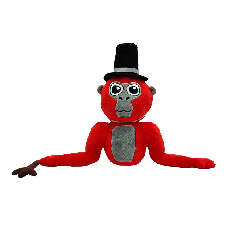Игровой периферийный плюшевый кукла Gorilla Tag Monke Gorilla (шимпанзе 28см, горилла 28см) для кросс-граничных продаж популярных игрушек