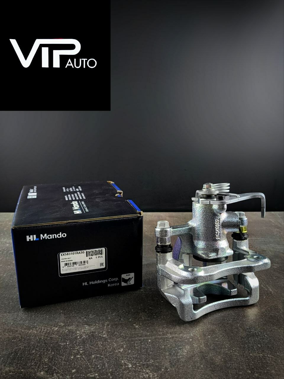 Суппорт тормозной зад лев MANDO