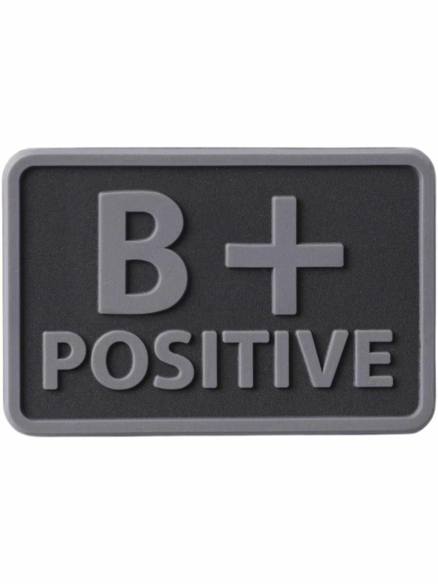 Патч Helikon-Tex Группа Крови B(III)/Rh+, Black