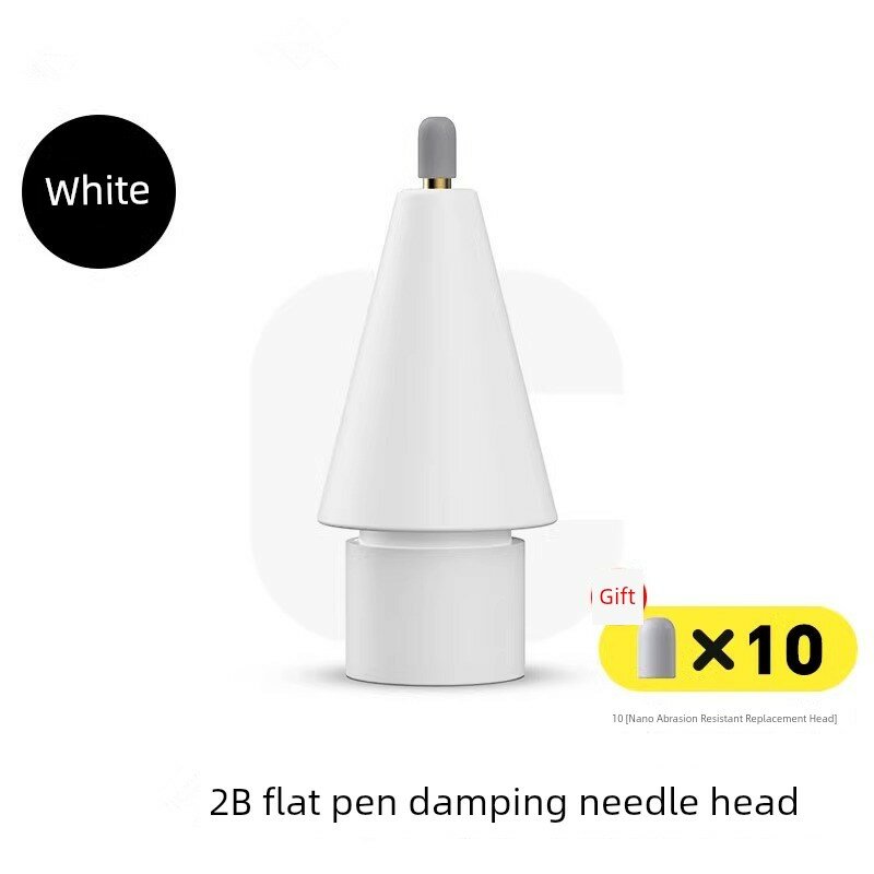 Сменные наконечники для стилусов, совместимые с Baseus, ZOYU, WIWU, JIMAS, Coolmeng, Yibosi, Greenlink, iPad. [Белый