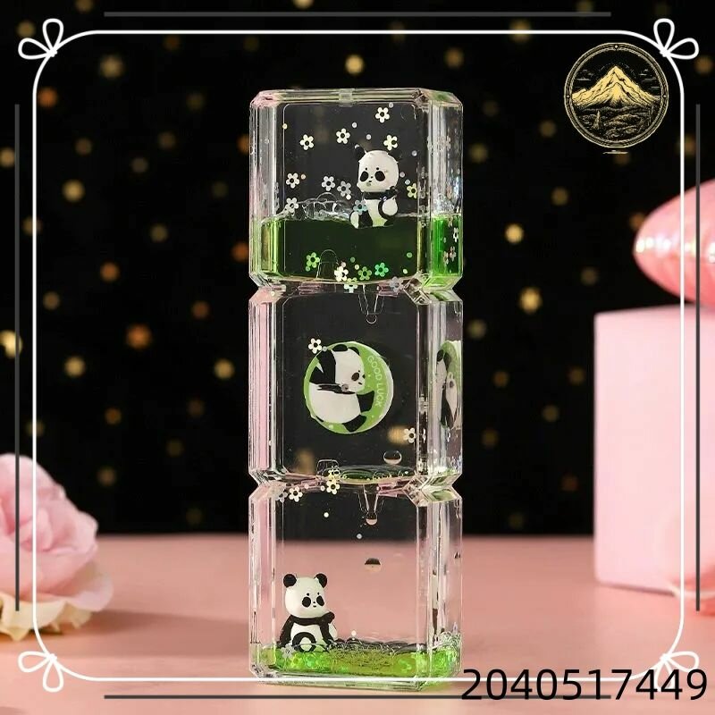 Жидкая панда-антистресс, успокаивающий релаксант, Гелевые песочные часы, Игрушки-антистрессУкрашение рабочего стола