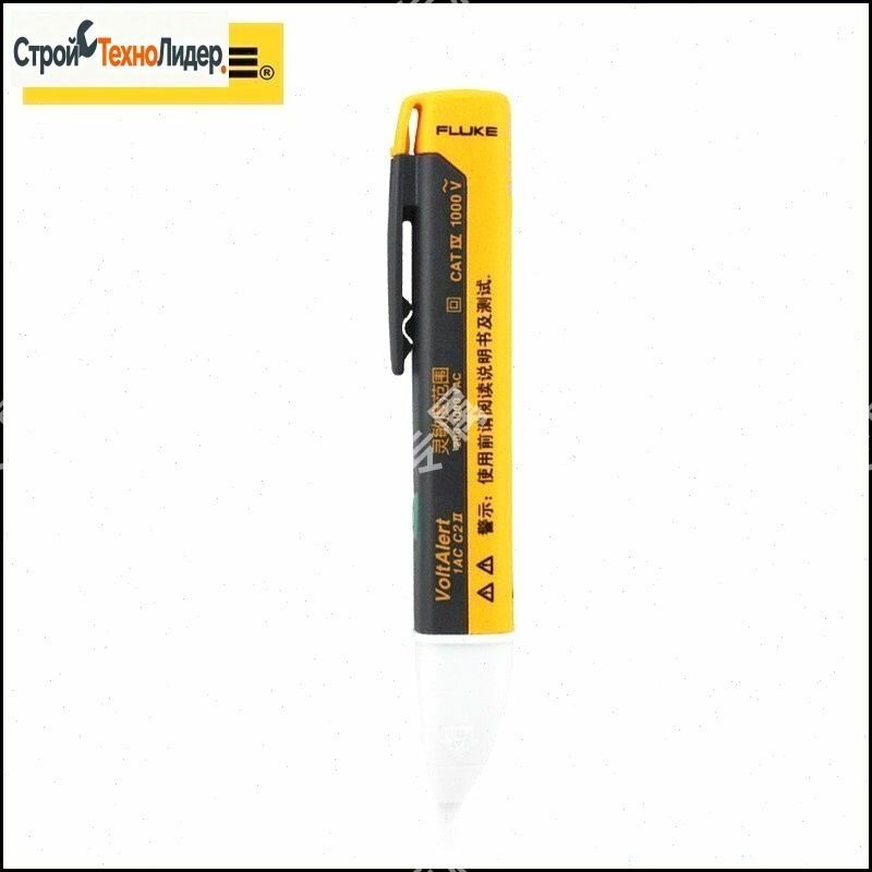Fluke 1AC-C2-II Бесконтактный тестер напряжения переменного тока Ручка для измерения электрического напряжения от 200 до 1000 В