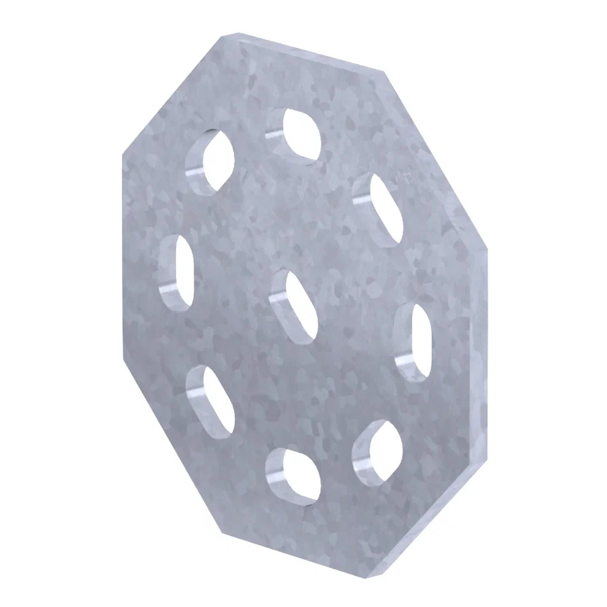 Пластина поворотная PRO-Montag PM-РРМ, симметричная, шестигранная, монтажное отверстие 13х20 мм