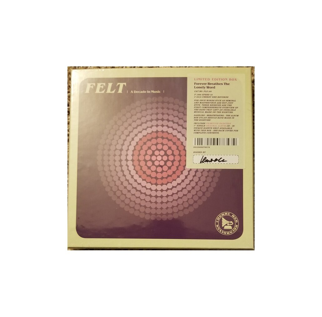 Диск Felt: Forever Breathes The Lonely Word (2 CD)