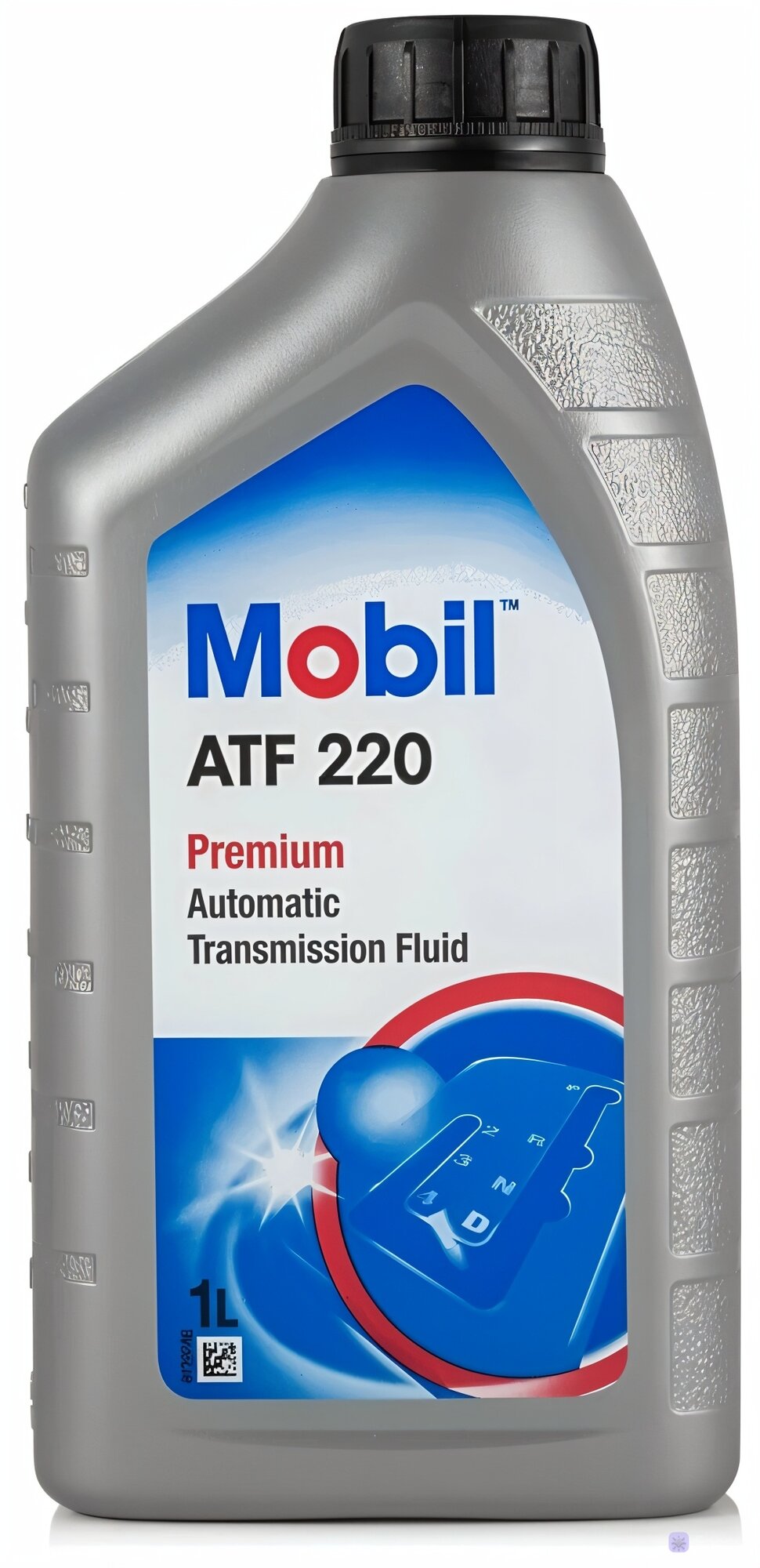 Масло трансмиссионное Mobil ATF220, минеральное, для АКПП и ГУР, 1л