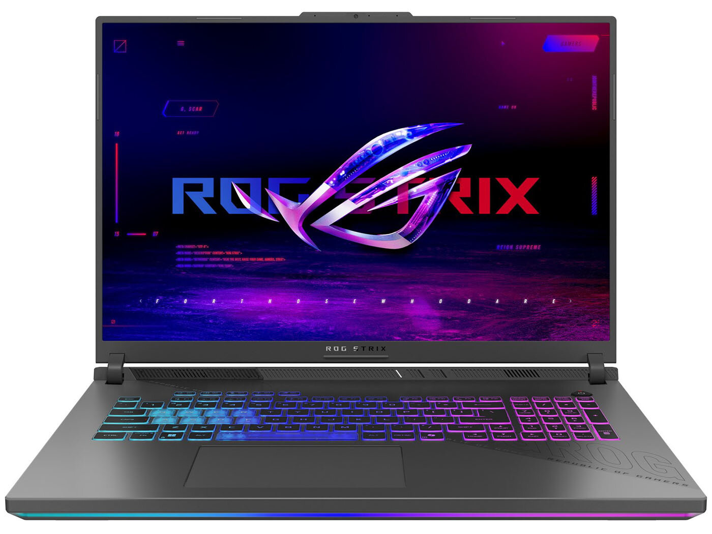 Ноутбук ASUS ROG Strix G18 2025 G814PP-S9032 90NR0KY8-M00380 (18", 32 ГБ/ SSD 1 ТБ) Серый