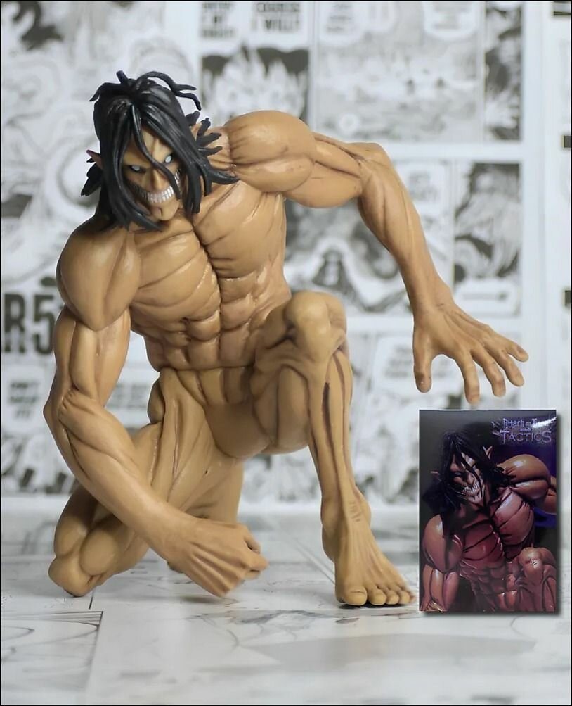 Фигурка Атака Титанов Эрен Йегер атакующий титан / Eren Yeager / Attack on Titan (14см)