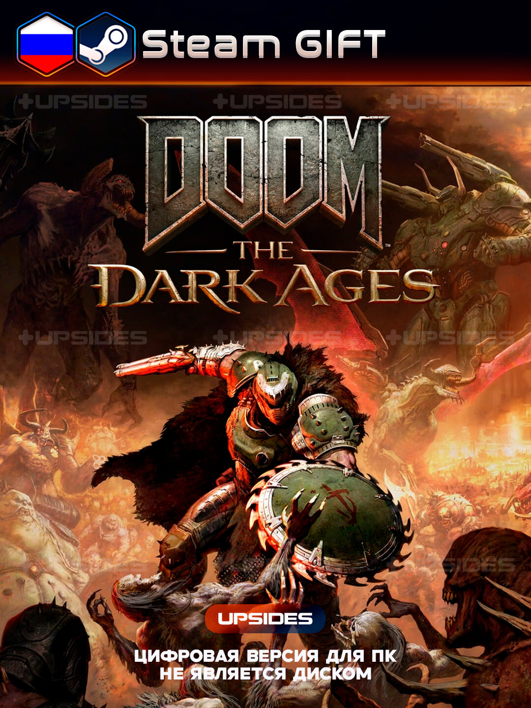 Игра DOOM: The Dark Ages для Steam PC (ПК) Россия Steam GIFT