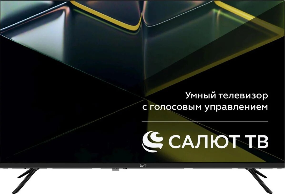Телевизор Leff 32H680T, 31.5" 1366x768 (HD), матрица VA, частота матрицы 60 Гц, Smart TV (Салют ТВ), Wi-Fi, смарт пульт — фото 1