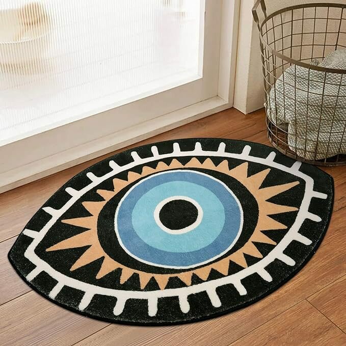 Ковер Deep eye carpet, абстрактный художественный ковер eye carpet, 60*90 см