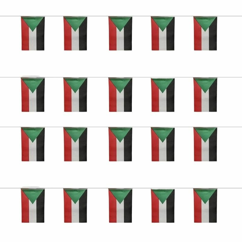 Палестинский флаг 14*21 см