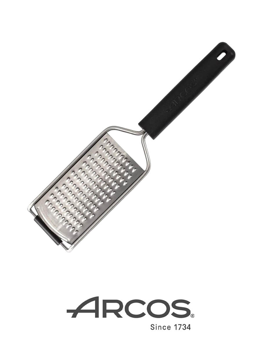 Терка для сыра Arcos, 13 см, нержавеющая сталь, цвет - черный