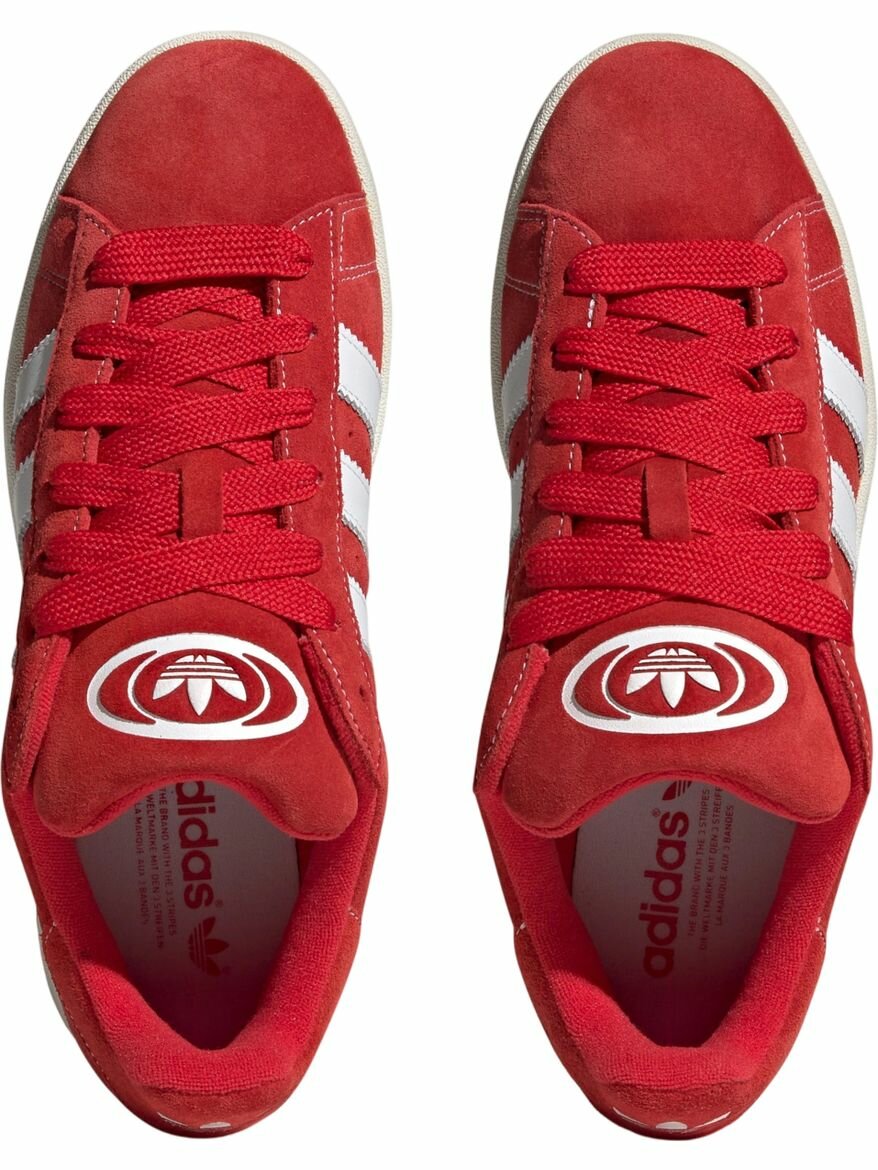 Кеды adidas Campus 00s, полнота F (EU)/ на среднюю стопу, размер 10,5 UK, красный — фото 1