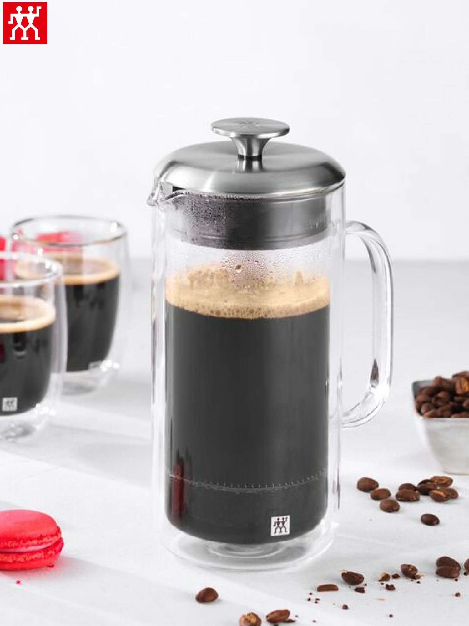 Френч-пресс Zwilling Sorrento Plus, с двойными стенками, 0,8 л