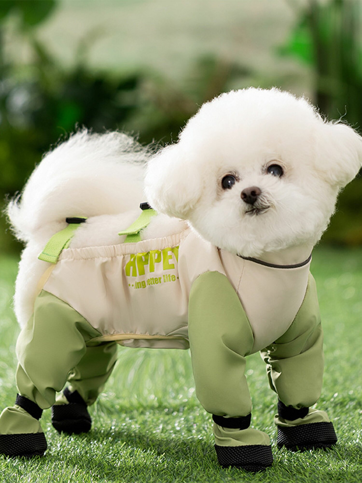 Комбинезон для собак мелких пород, Пылезащитный водонепроницаемый, Для кошек и собак, L