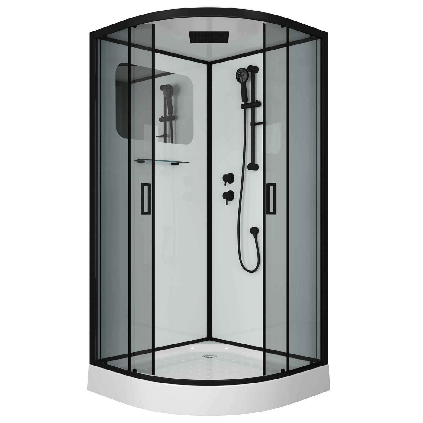 Душевая кабина Niagara Premium 100х100 69020134BLACK