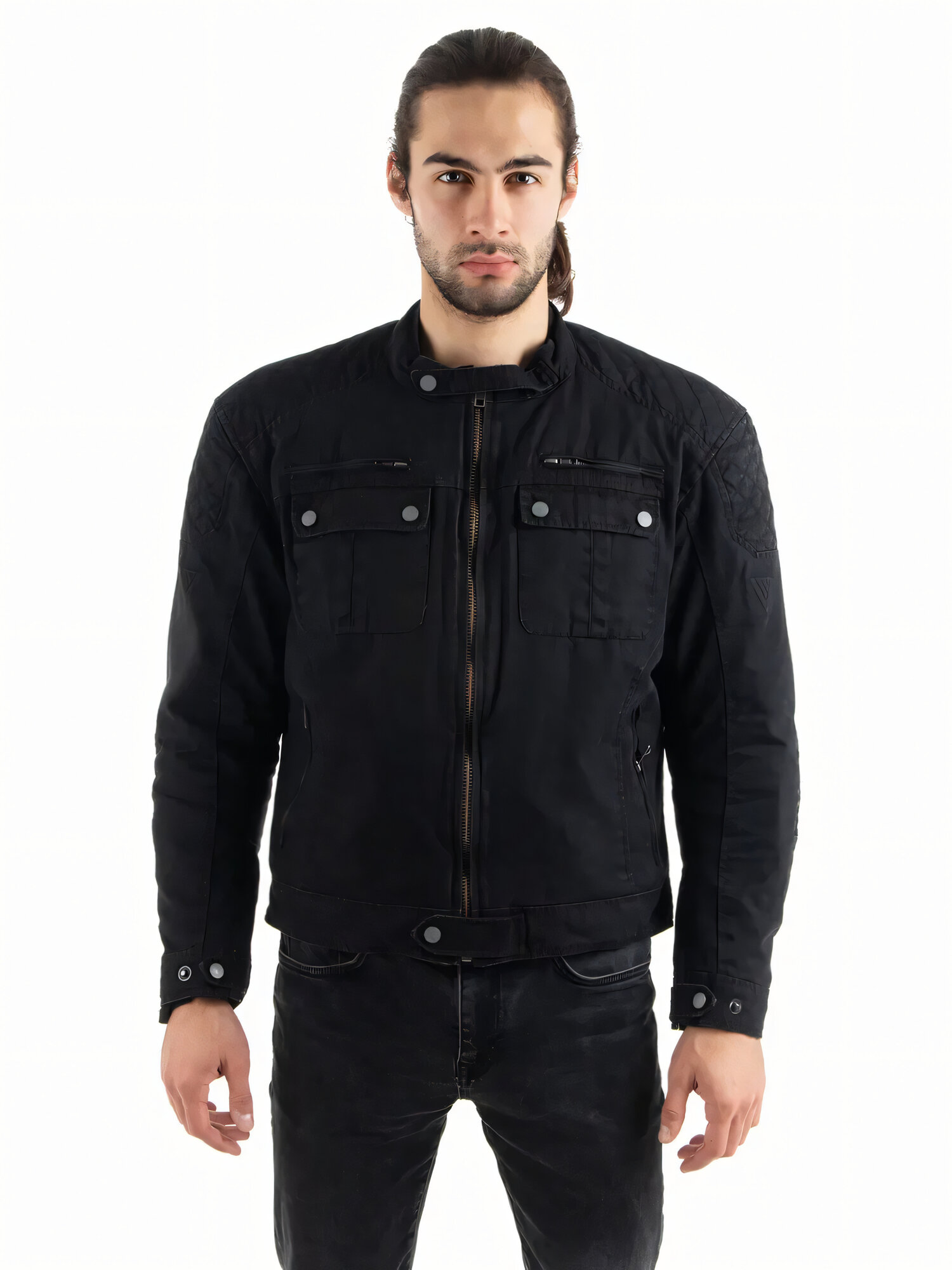 Мотокуртка Vmoto Velocity Black XXL