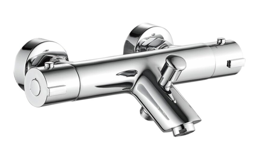 Смеситель VALFEX ванна термостат латунь Alba Сhrome VF.60809
