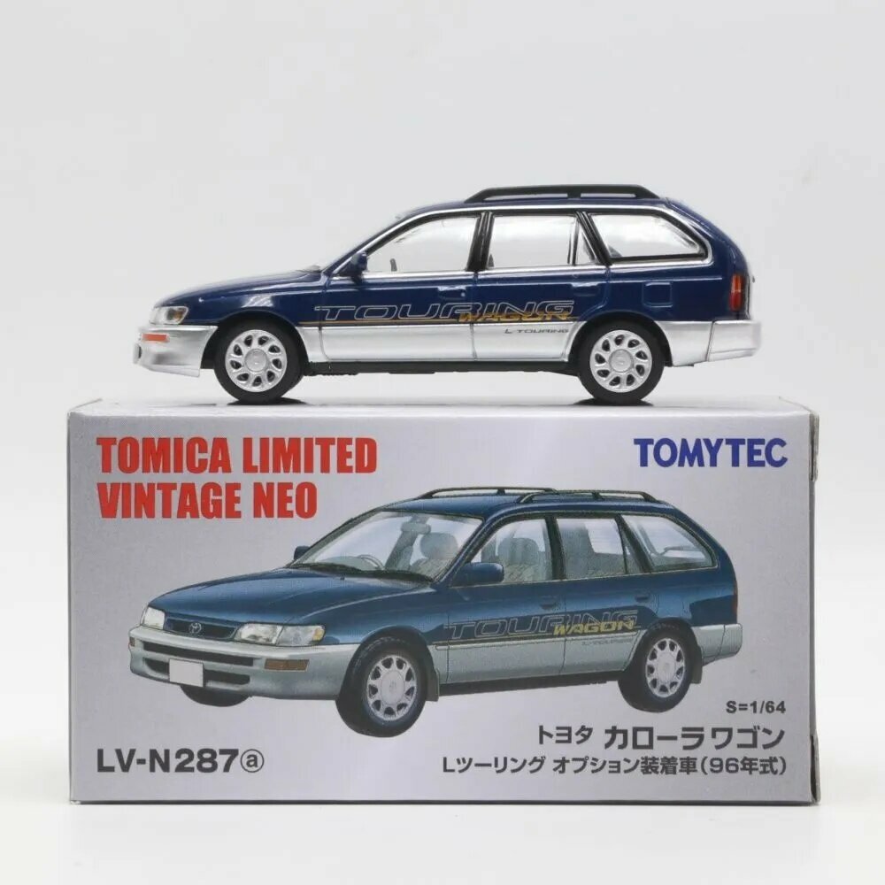 Машинка модель TAKARA TOMY Tomica 1:64 TL-V LV-N287a Toyota Corolla-Blue alloy car model