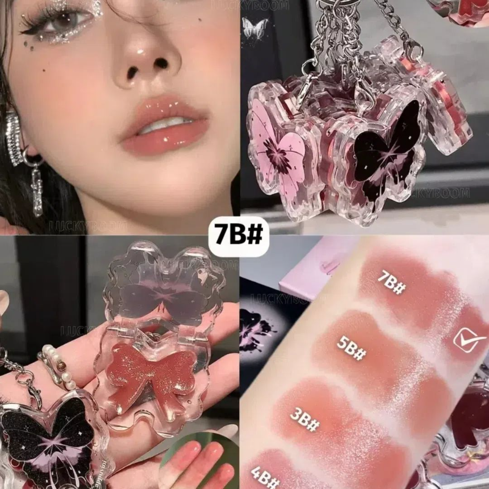 Shuguang Moisturizing Mirror Solid Lip Gloss pink — фото 1