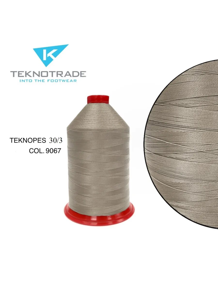 Швейные нитки для кожи TEKNOPES 30/3 5000 метров