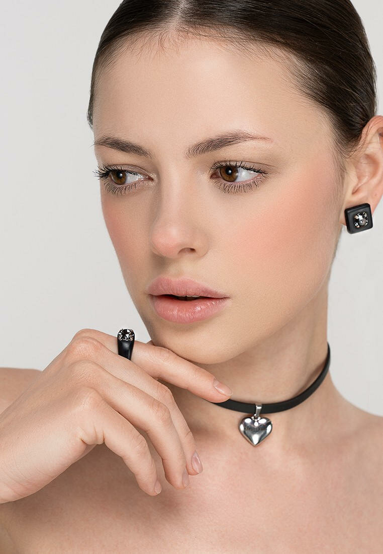 Чокер SHALLOWS, длина 37 см, black — фото 1