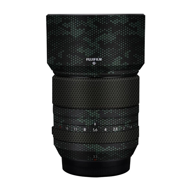 Fujifilm XF33F1.4 f/1.4 Примарная Линза Зеленая Поверхность с Рисунком Змеи для Камер Fuji X-Серии