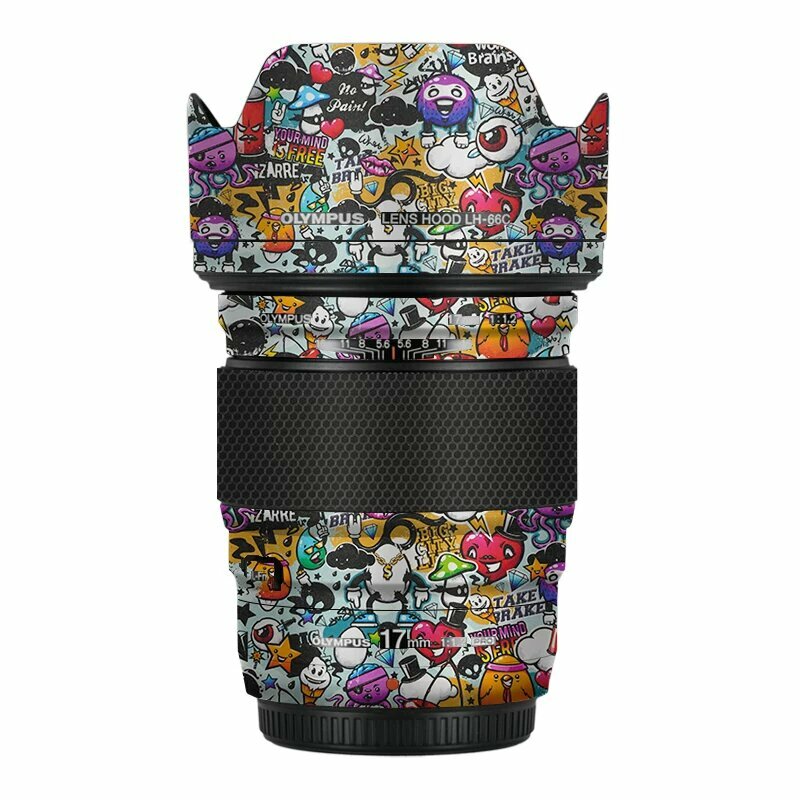 3M пленка для защиты объектива Olympus 17мм F1.2 Pro - Уникальный рисунок, устойчивая к царапинам