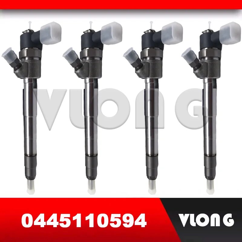 4 шт. Новый Топливный Инжектор для FOTON Cummins ISF2.8 JAC Common Rail Инжектор 5285744 5309291 5347134 5589195 0445110808 0445110594