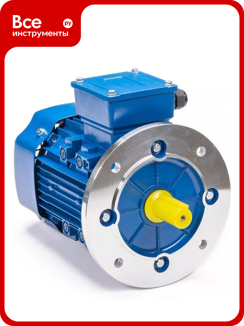 Электродвигатель 5АИ 80 В4 IM 3081 01.01.213632, для продолжительных работ