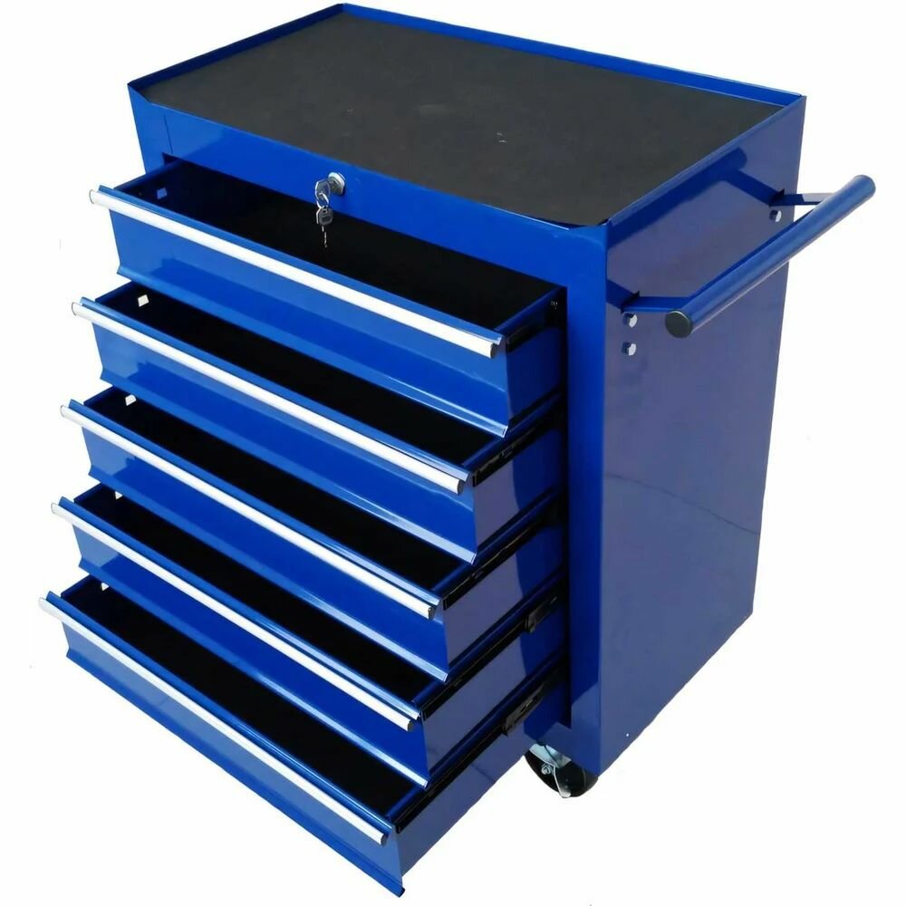 Сервисная инструментальная тележка сервис ключ 5 секций 11105