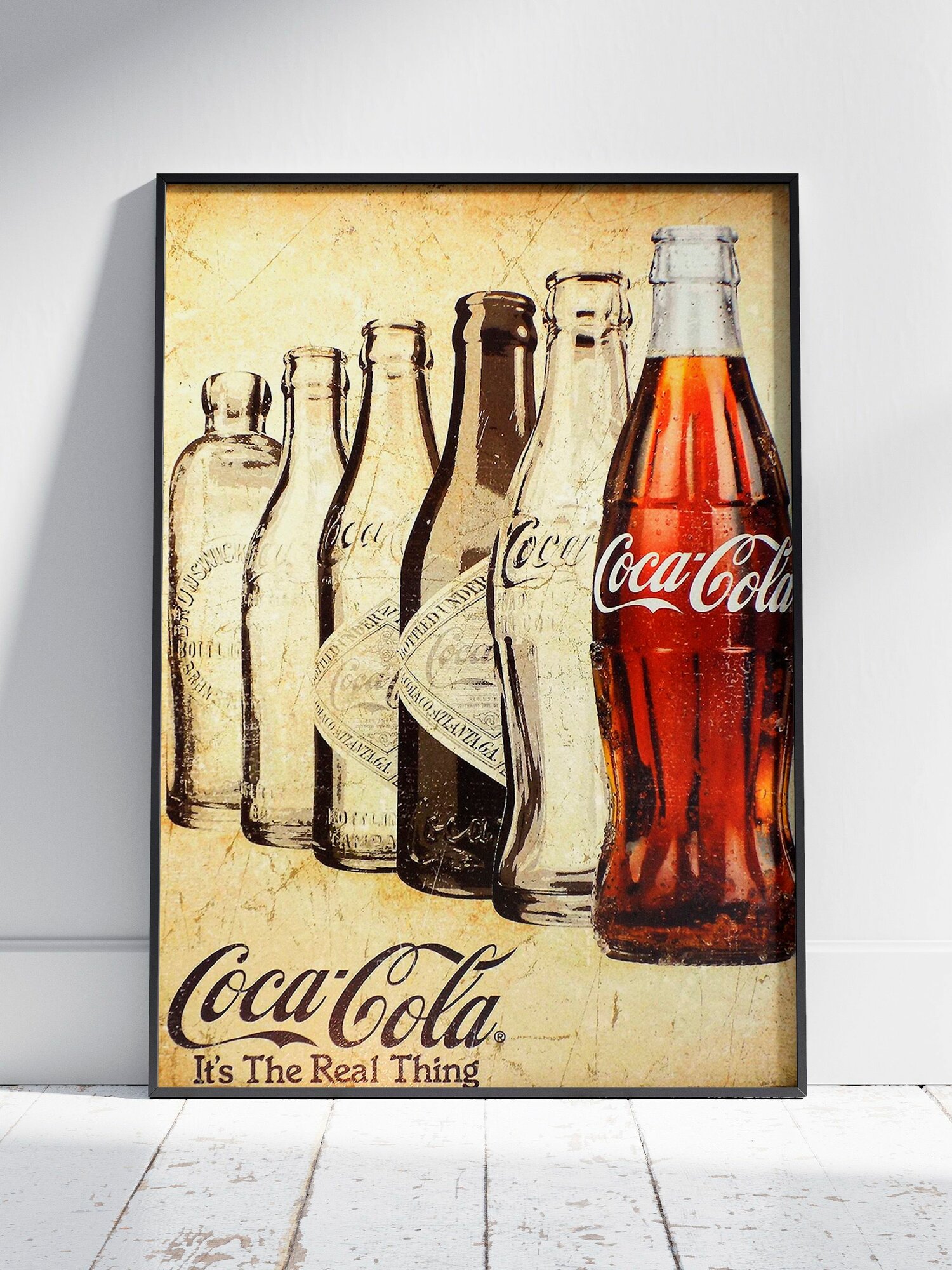 Плакат на стену для интерьера Бренды (Кока Кола - Coca Cola 6) - Постер по моде и одежде формата A3 (30x42 см)