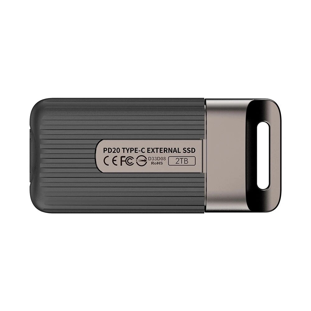 TPSEG5002T0C102 / 2000 ГБ Внешний SSD Team Group PD20 (TPSEG5002T0C102) (USB 3.2 Gen 2 Type-C, чтени