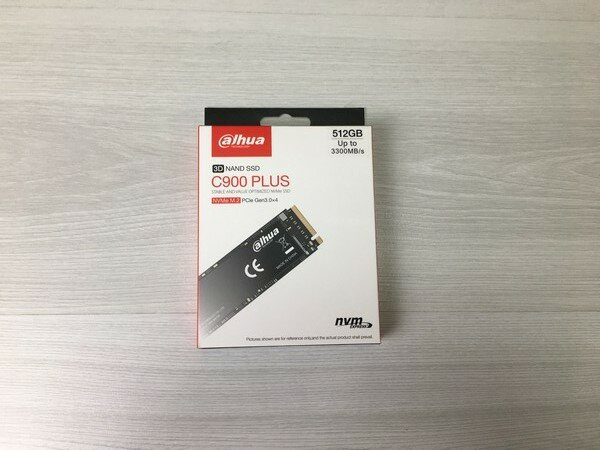 Накопитель SSD M.2 2280 512Gb Dahua C900 Plus-B DHI-SSD-C900VN512G, NVMe PCIe 3.0 x4