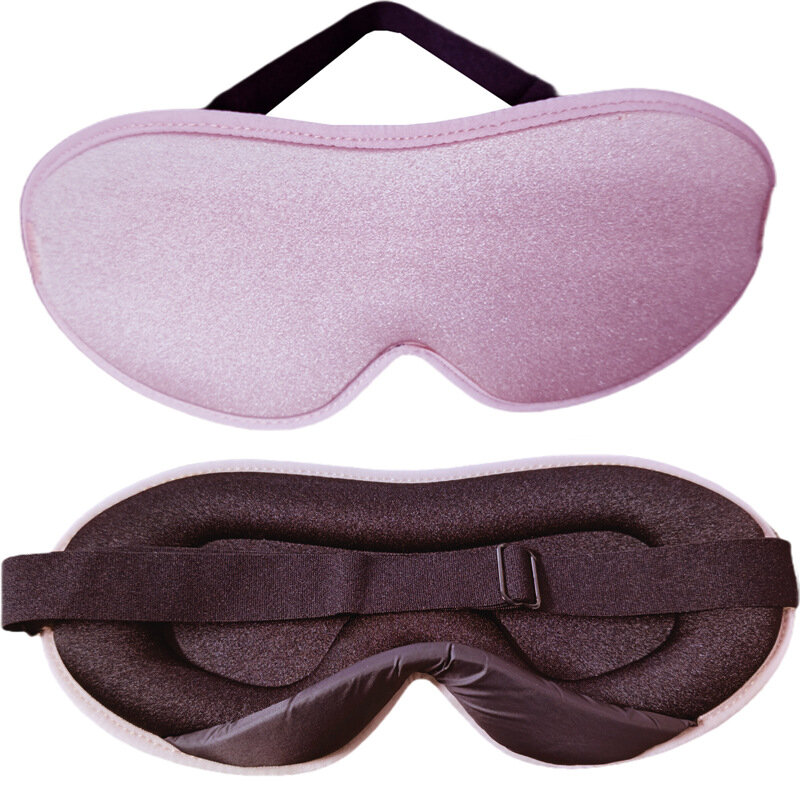 3D маска для глаз в наличии, офисная, для студентов, путешествий, сна, светоизолирующая маска для глаз, лайкра, медленное восстановление, пена с эффектом памяти, маска для сна