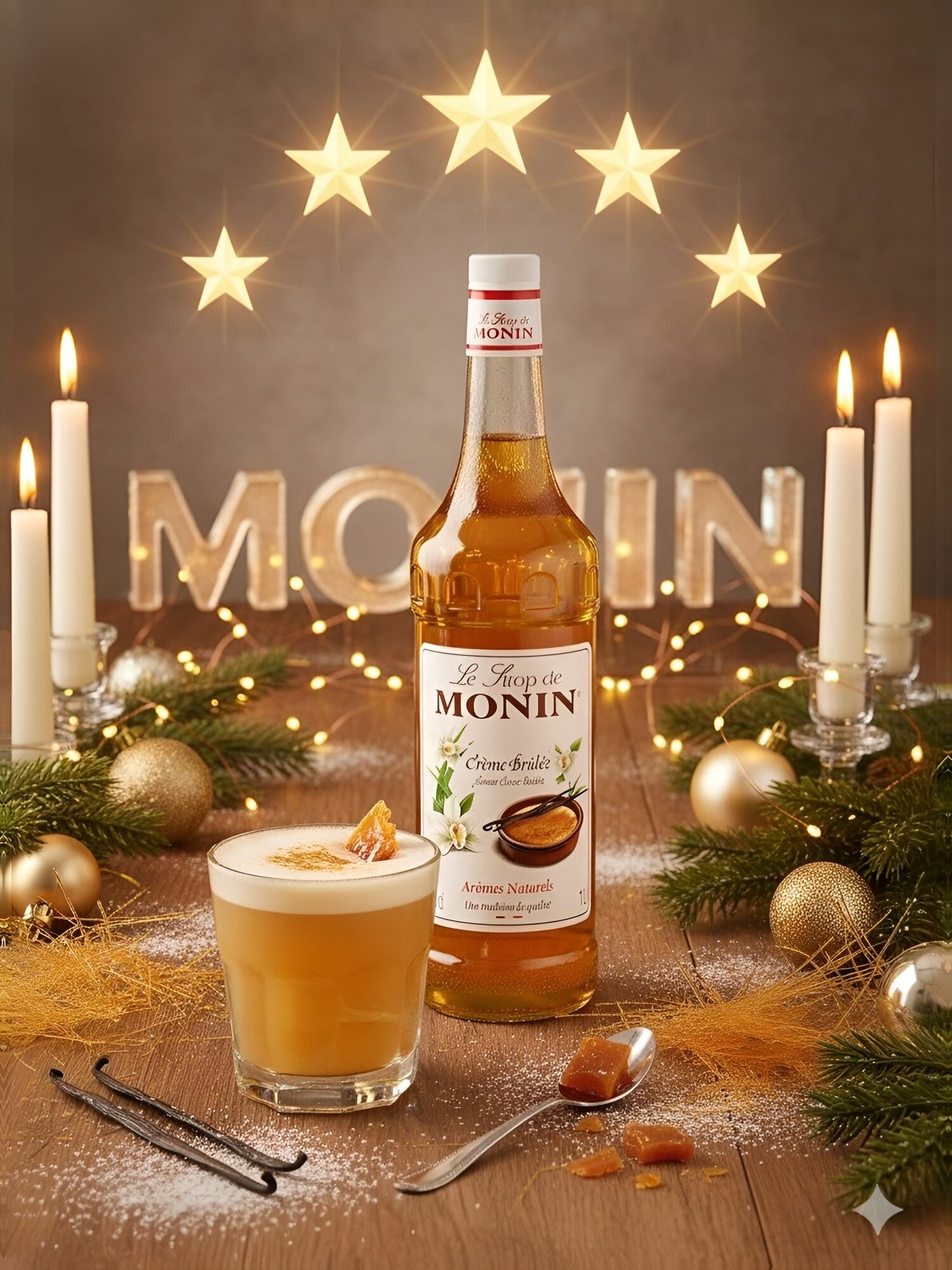 Сироп Monin Крем-брюле, 1 л