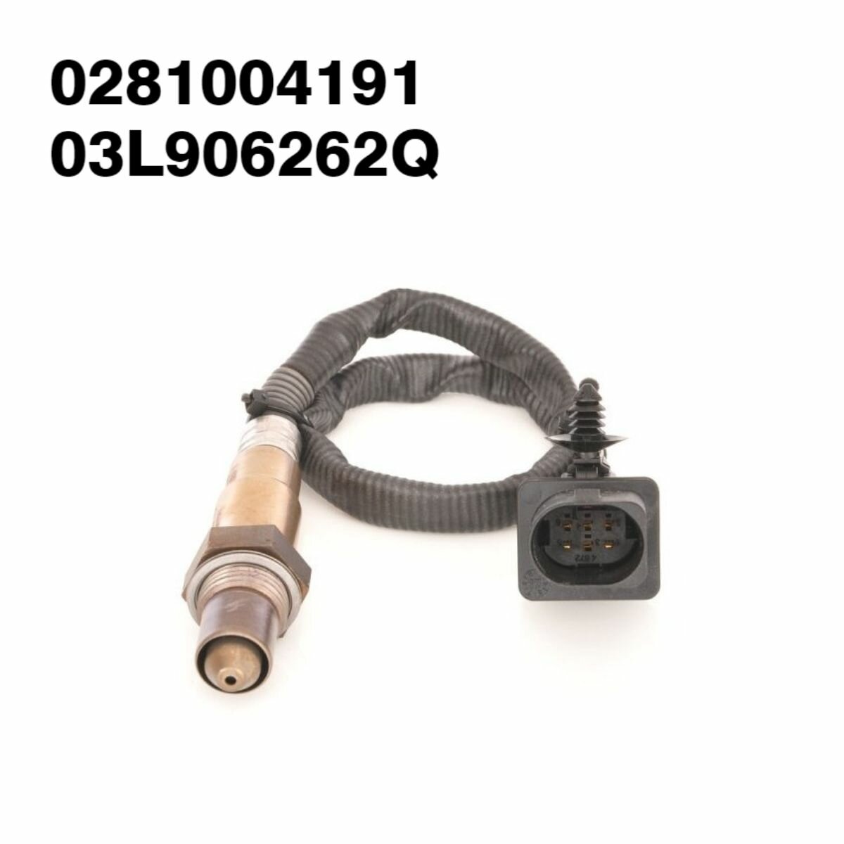 Подходит для Audi Skoda Volkswagen Датчик кислорода 0281004191; 03L906262Q
