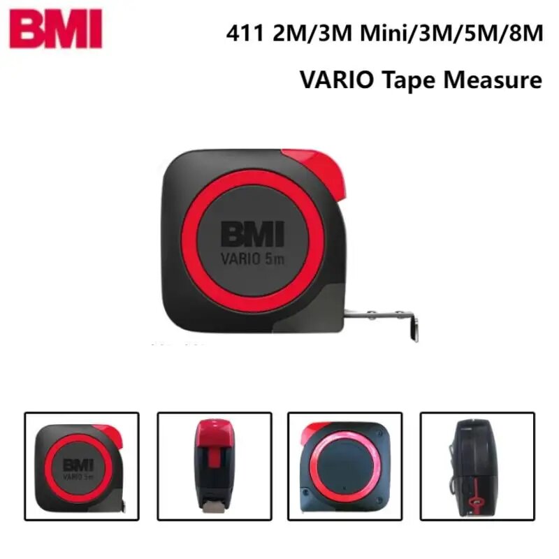 Рулетка BMI Vario 2 м, 411 241 — фото 1