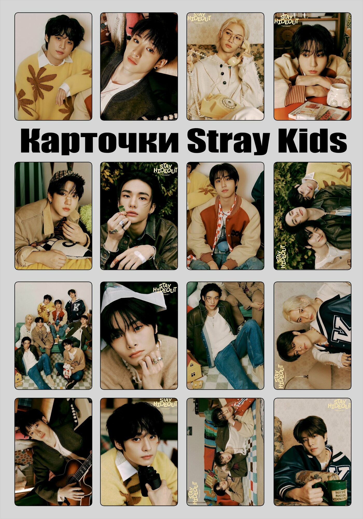 Карточки стрейкидс, Stray kids