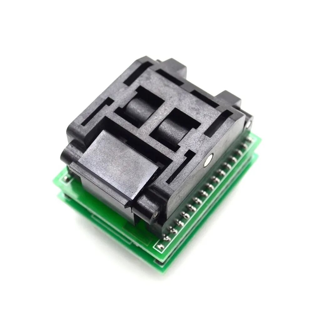 TQFP32 QFP32 TO DIP32 IC Адаптер для программатора Чип Тестовое гнездо Горящее Интегральные схемы
