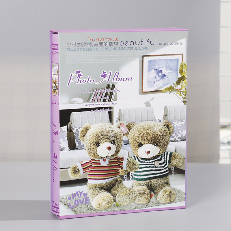 Альбом для фотографий своими руками, клеевой, ламинированный, коллекция фотографий, большой объем, фотостудия, детская фотокнига, альбом для хранения фотографий большого объема