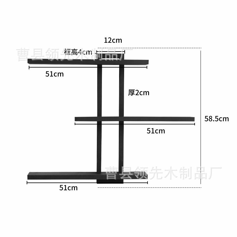 Настенная полка из дерева, 3-х частей, плавающие полки, полка для ванной, полка для гостиной, стеллаж для хранения книг