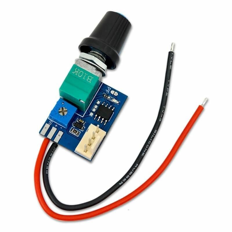 Регулятор скорости вентилятора PWM 4Pin 12V с переключателями из ABS