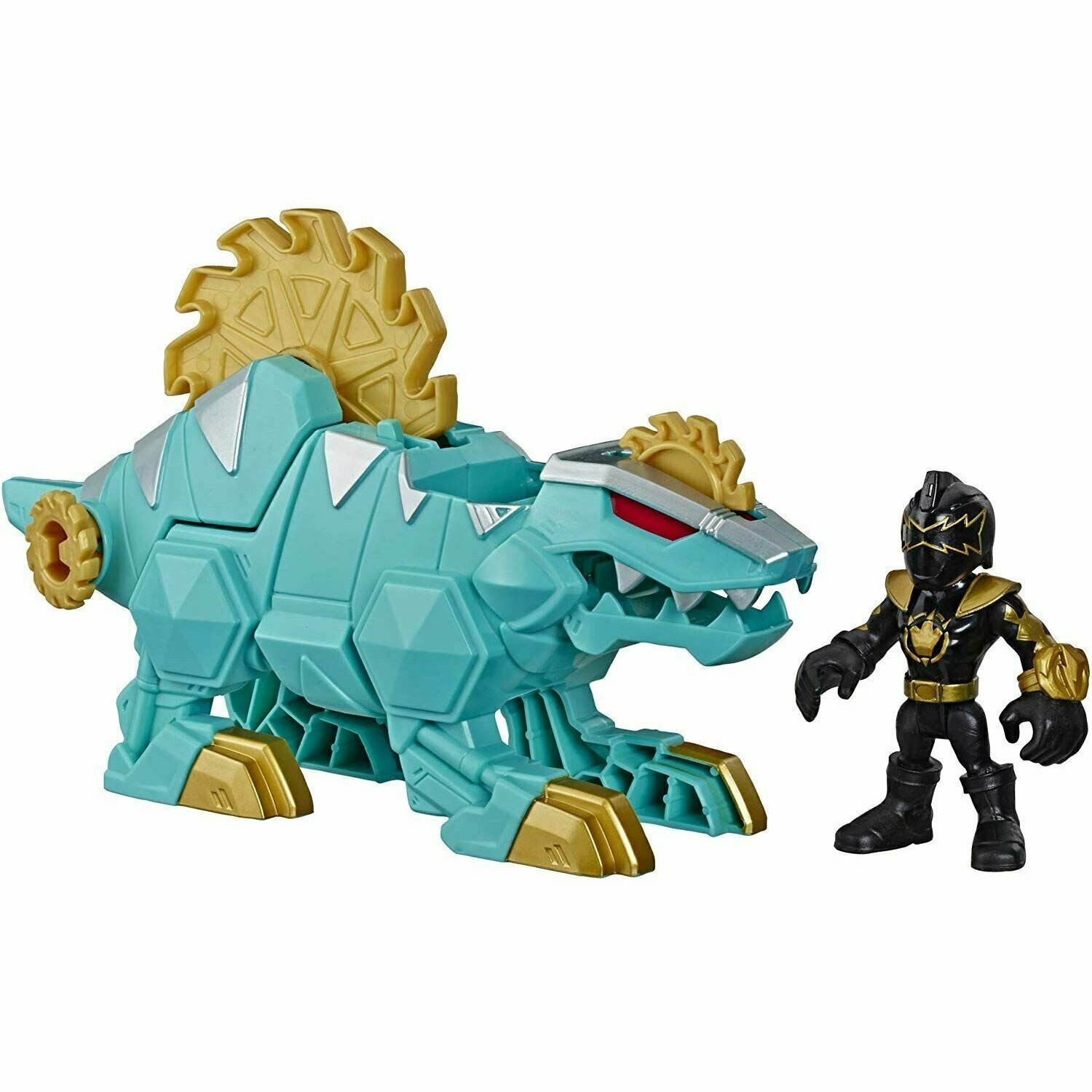 Playskool Power Rangers Black Rangers и Dimetrozord. ()