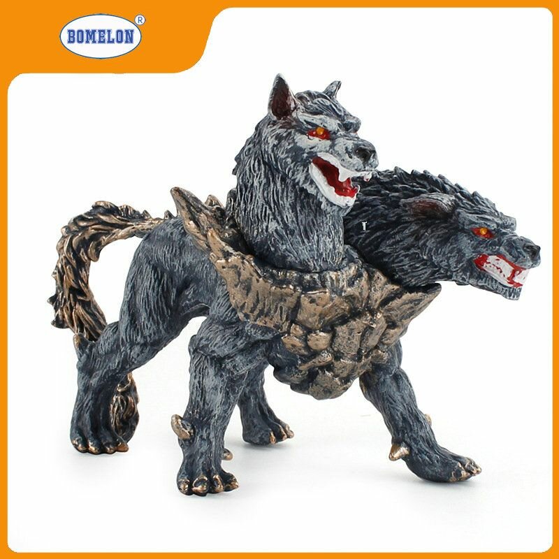 Существа Эльдрадора, Волшебный монстр, модель, адская двуглавая собака Hellhound 16 CM, фигурка, игрушки для детей, мальчиков 7-12 лет.