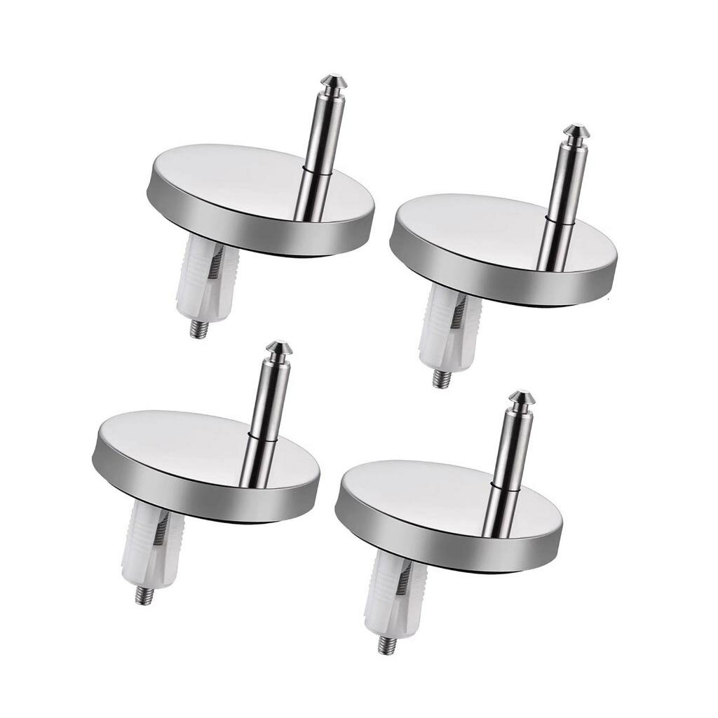 Шарнирные винты для крышки унитаза с быстросъемным креплением, 4 упаковки