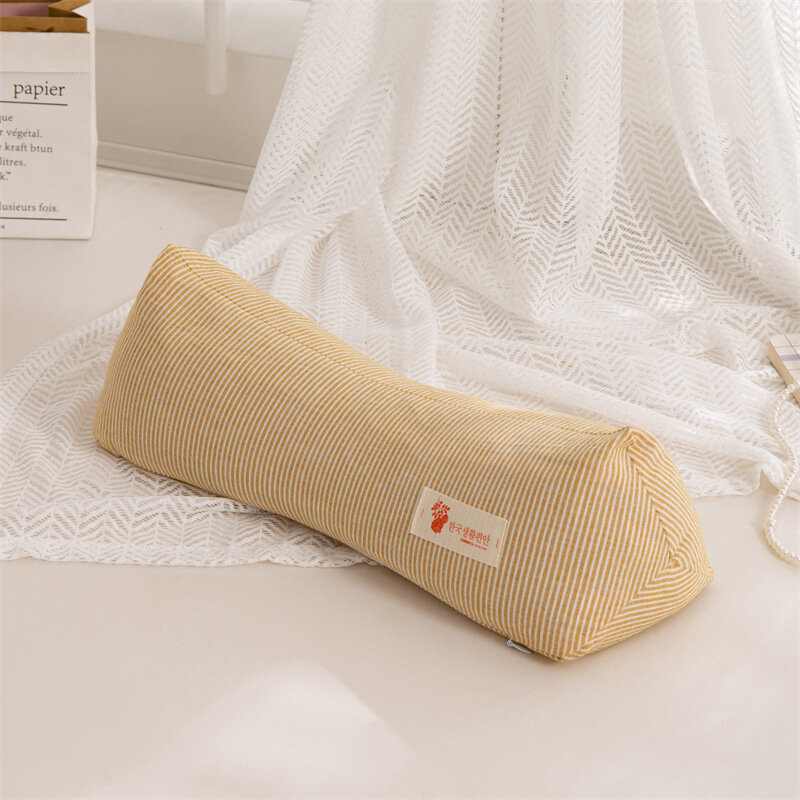 Подушка из гречневой шелухи для поддержки шеи, домашнее использование для взрослых, помощь для сна, цилиндрическая поддержка спины, твердая подушка, для всего головы