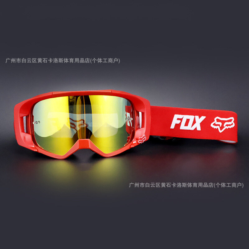 Очки FOX для даунхилла, мотоциклетный раллийный шлем, горный велосипедный шлем, очки для бездорожья, полнолицевой шлем, очки для езды