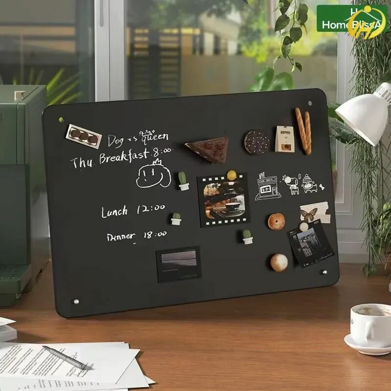 Доска магнитная настольная для расписания и планирования, доска магнитно маркерная настольная для кафе и офиса, для заметок, новогодний подарок, подарок на новоселье