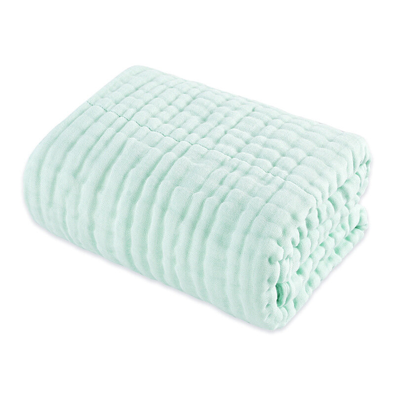 Класс А, чистое хлопковое полотенце для купания младенцев, шестислойное полотенце для новорожденных, пеленка, полное хлопковое покрывало для младенцев